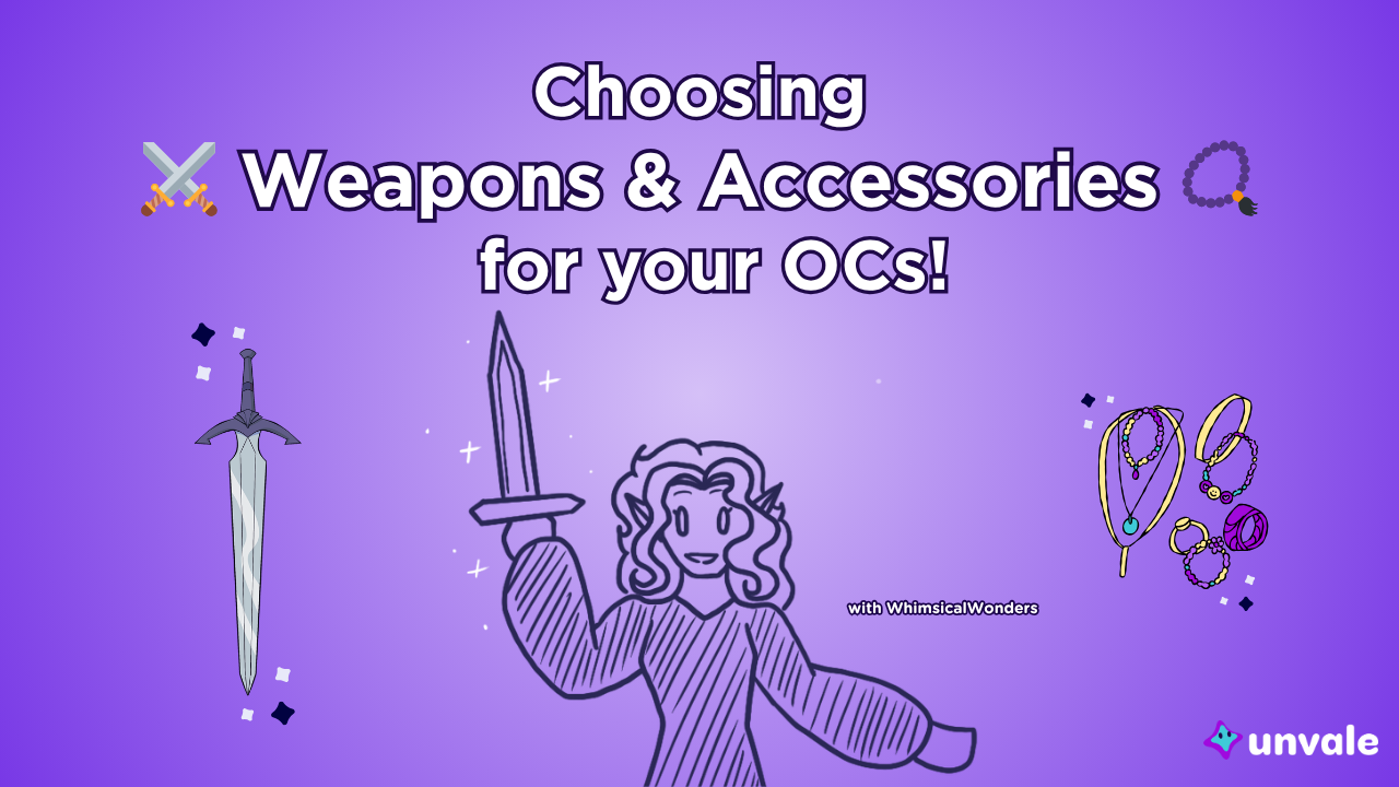 Choosing Weapons and Accessories for your OCs!